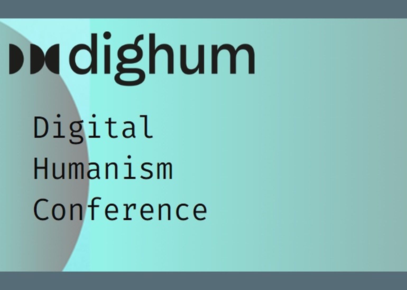 Digital Humanism Conference from May 26 to May 28, 2025 in Vienna — DIGHUM